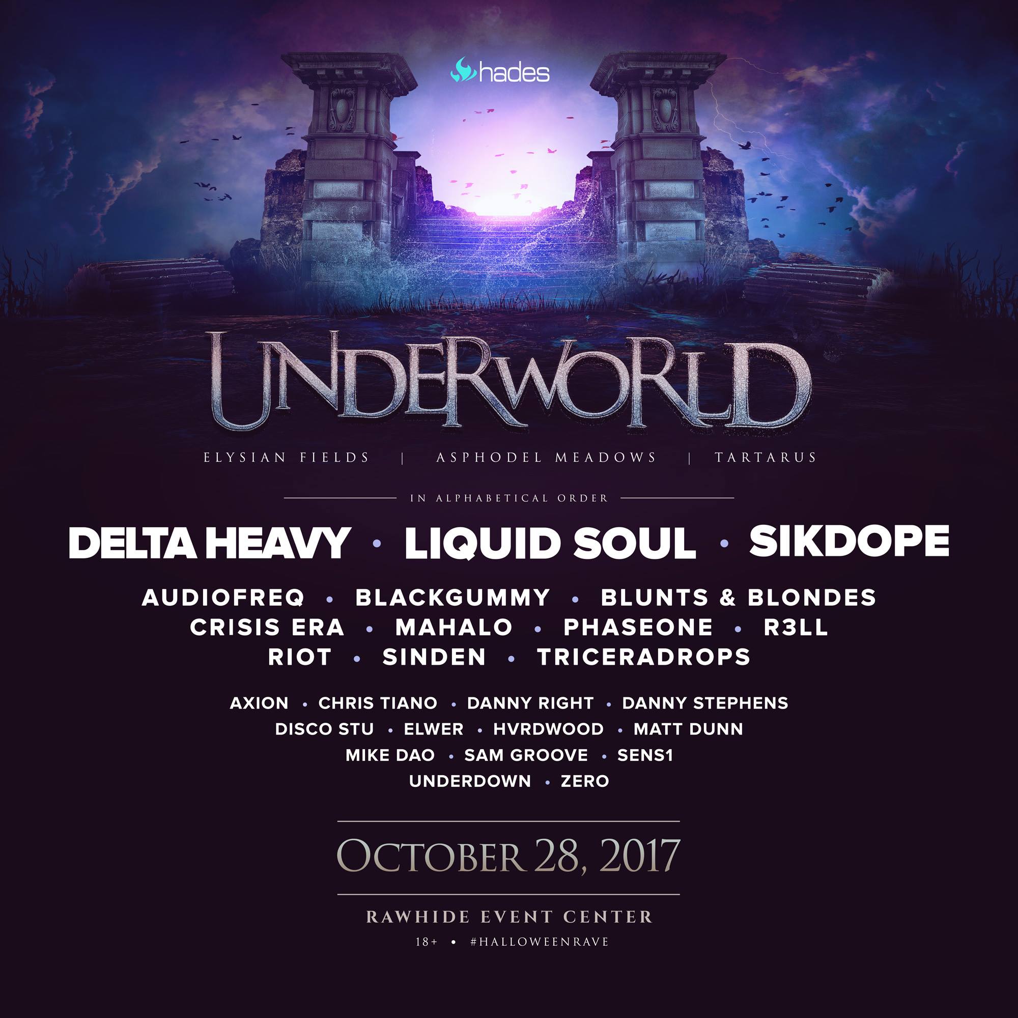 The Three Bangin' Stages at The Underworld - Festival Squad