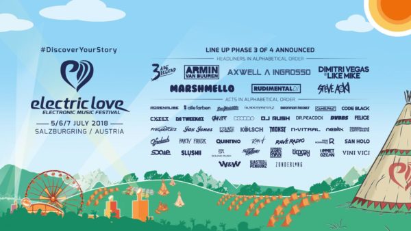 Discover Your Story at Electric Love Festival - Festival Squad