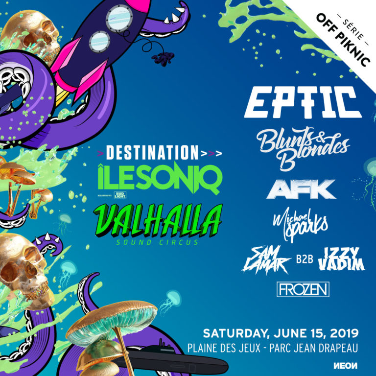 Destination ÎleSoniq x Valhalla Sound Circus - Festival Squad