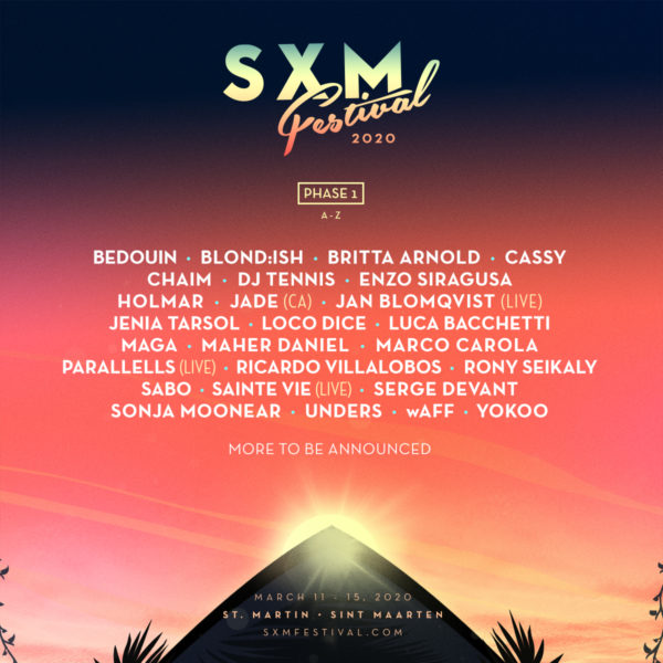 SXM Festival Unveils 2020 Phase 1 Lineup - Festival Squad