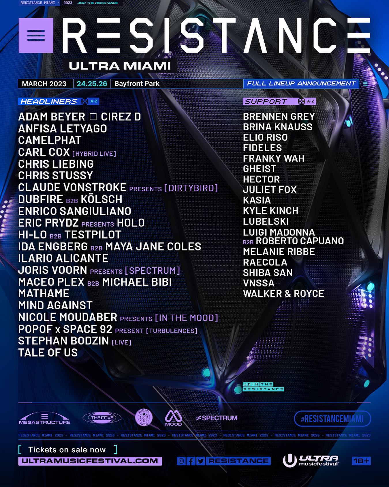 Five Can't Miss Sets at Ultra’s RESISTANCE Megastructure - Festival Squad